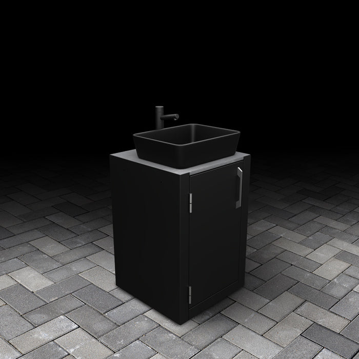 Outdoor Single-Door Sink Unit – Outdoor Kitchen Company
